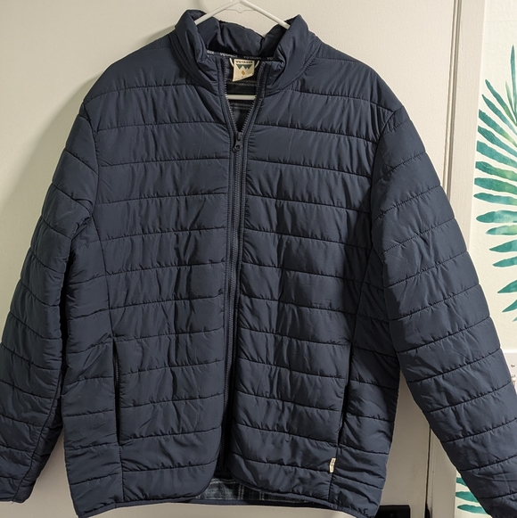 Jackets & Coats | Mens Blue Quilted Jacket | Poshmark